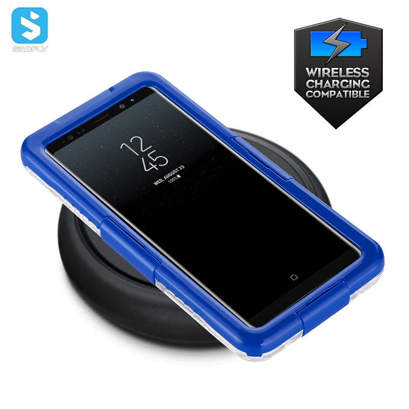 Clear waterproof case for Samsung Note 8