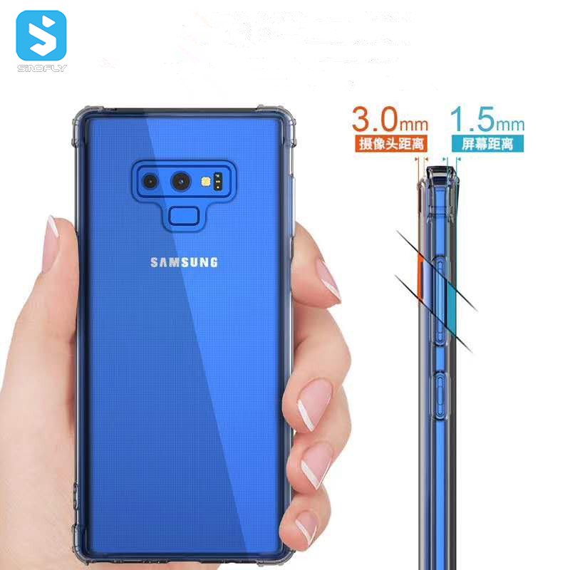 TPU shockproof phone case for Samsung Galaxy Note 9