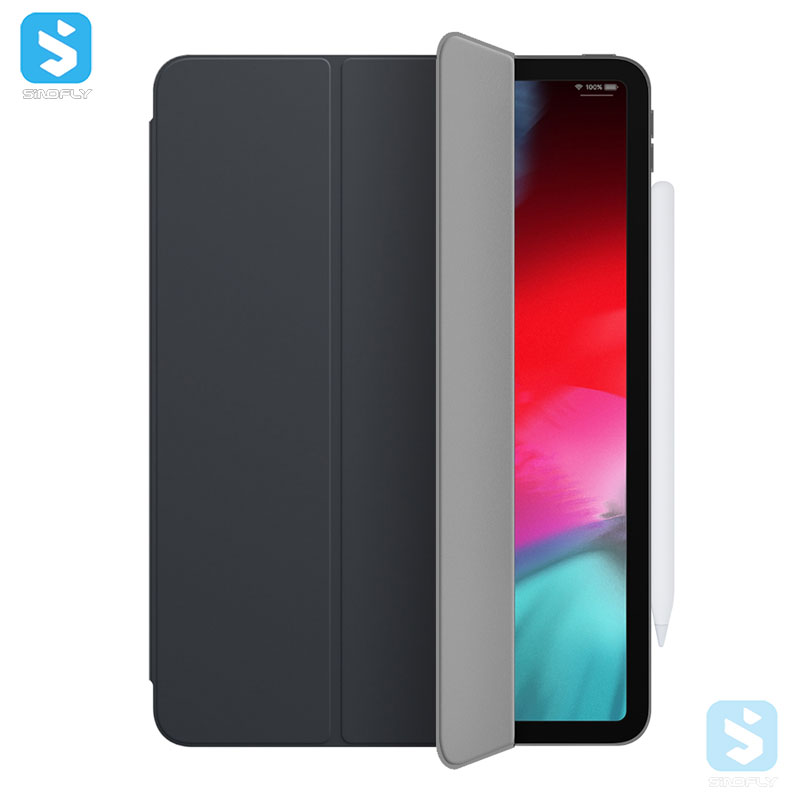 3-fold kickstand magnet case for new iPad Pro 12.9(2018)