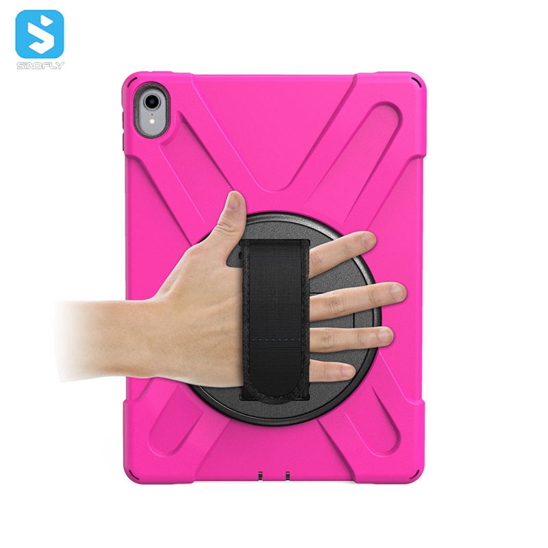 silicone PC with handle strap case for ipad pro 11