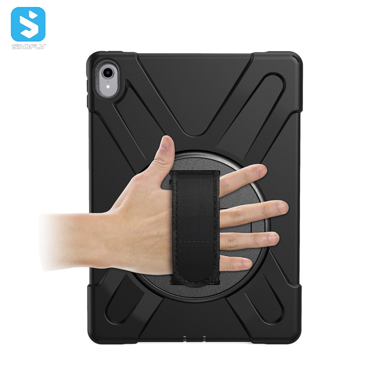 silicone PC with handle strap case for ipad pro 11
