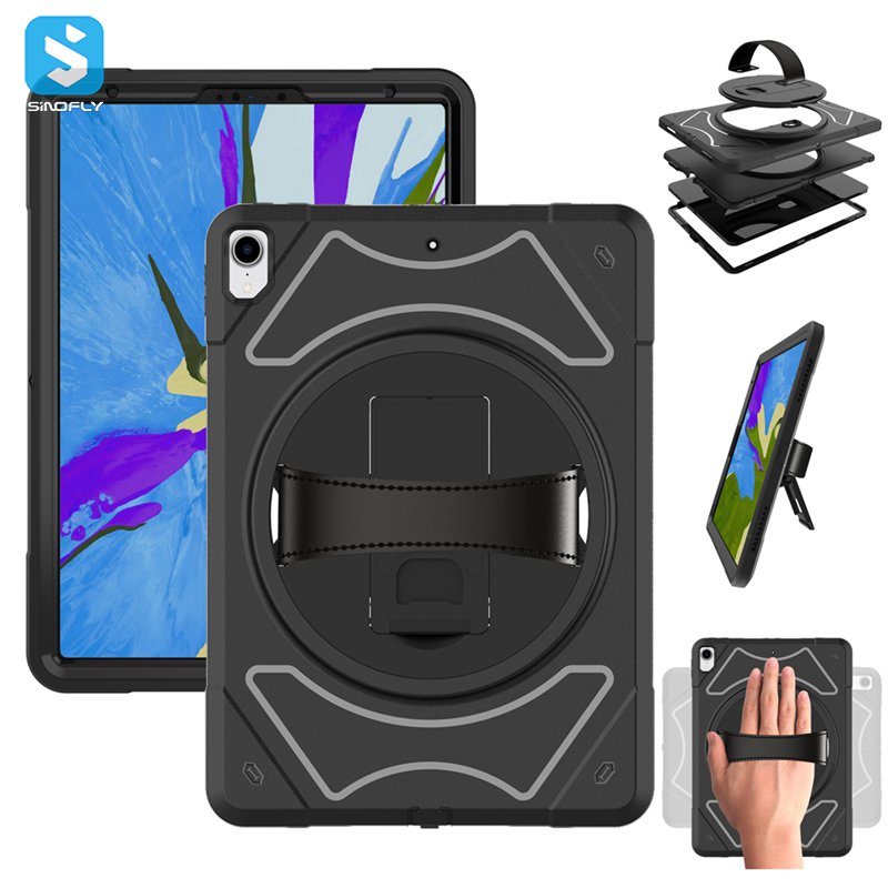 kickstand case with hand strap for ipad pro 12.9 2018