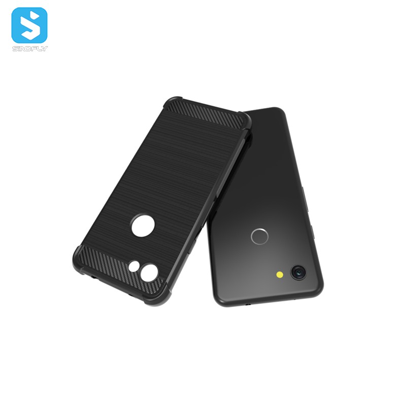 Carton Fiber shockproof phone case for Google Pixel 3A
