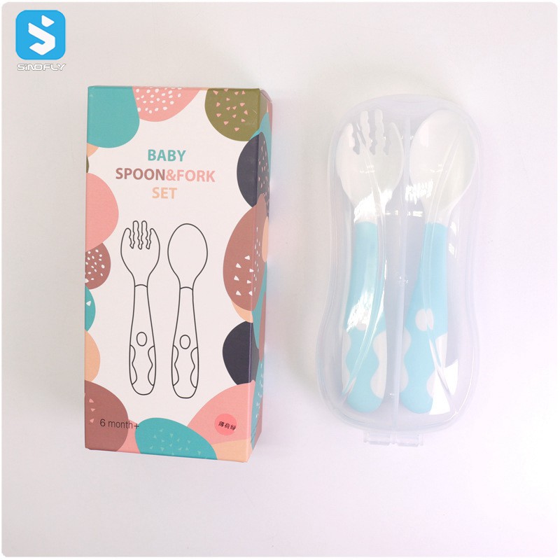 Random bending cartoon spoon set