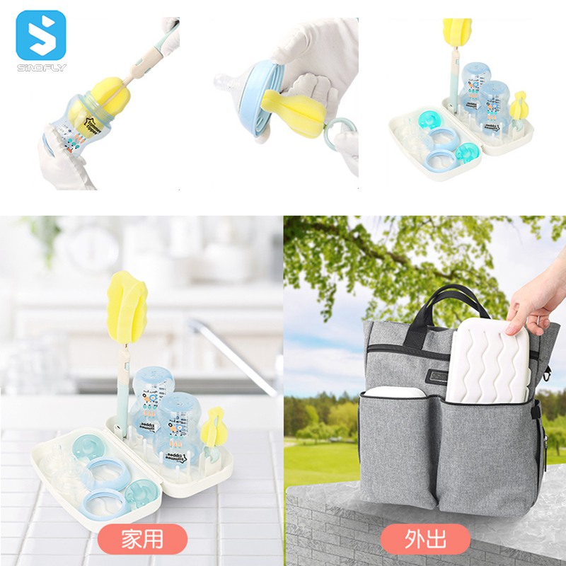 Portable Baby Feeder Milk Bottle Drying Rack