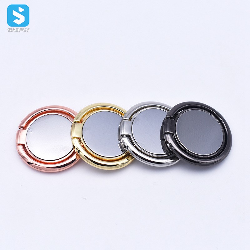 360-degree rotary metal magnetic ring phone holder