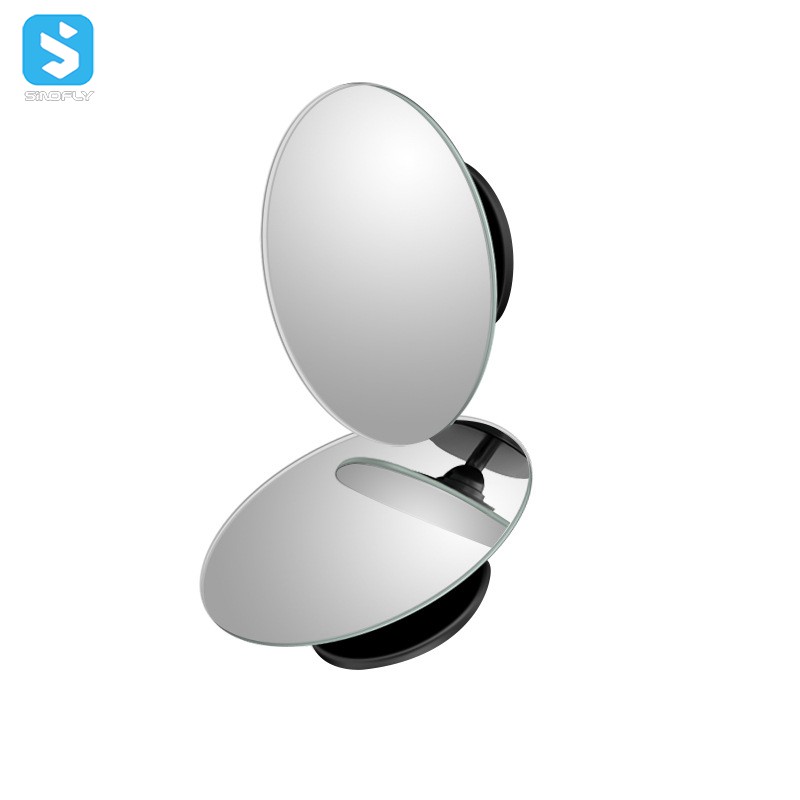 2PCS Car Small Round Rear View Mirror