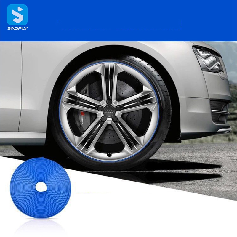 Auto wheel trim strip