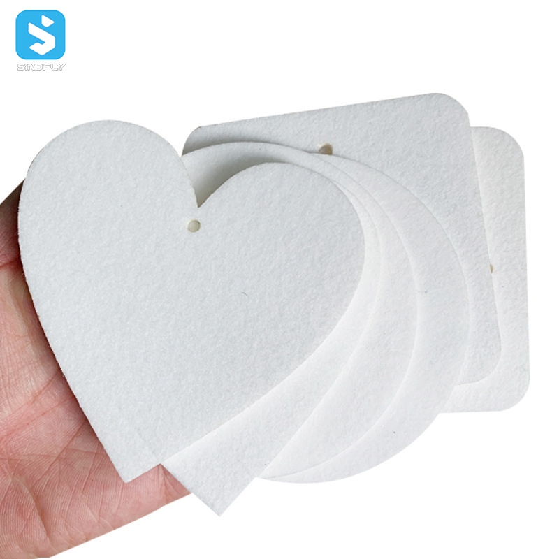2d sublimation felt air freshener pendant
