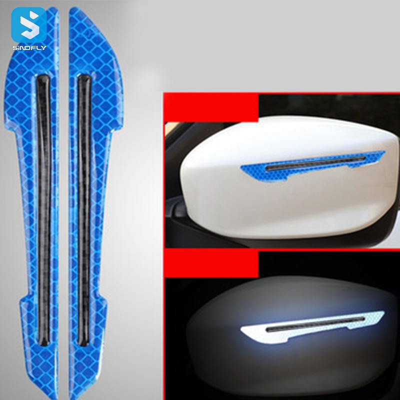 rearview mirror warning car sticker