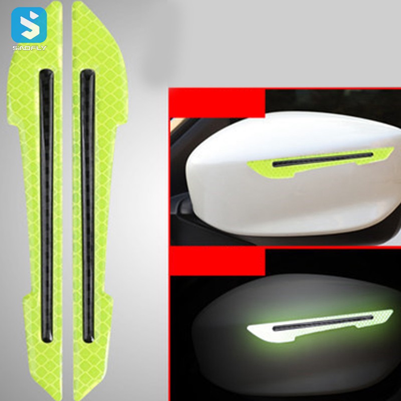 rearview mirror warning car sticker