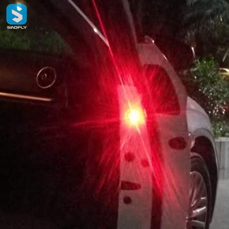 Car LED door anti-collision warning light