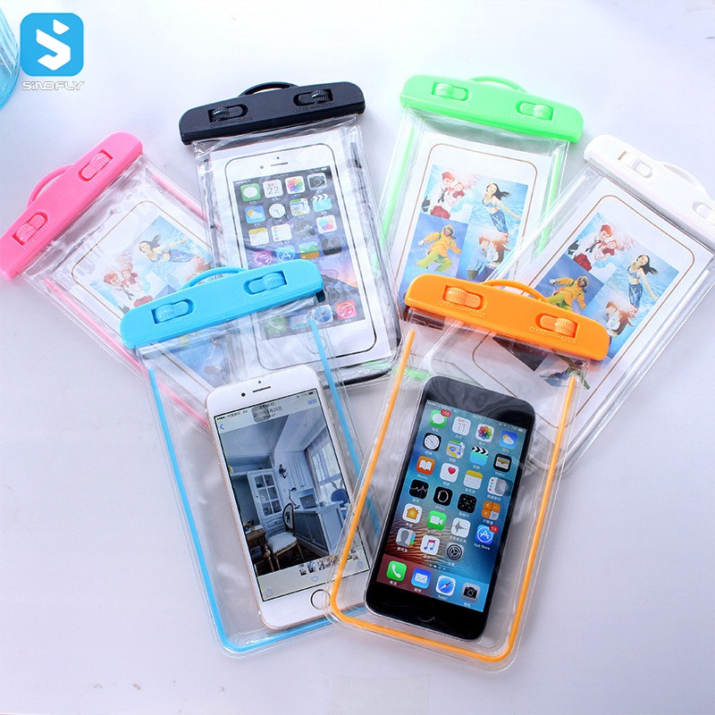 Fluorescent waterproof bag