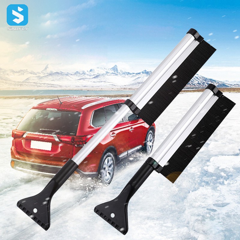 Multi-function snow scraper