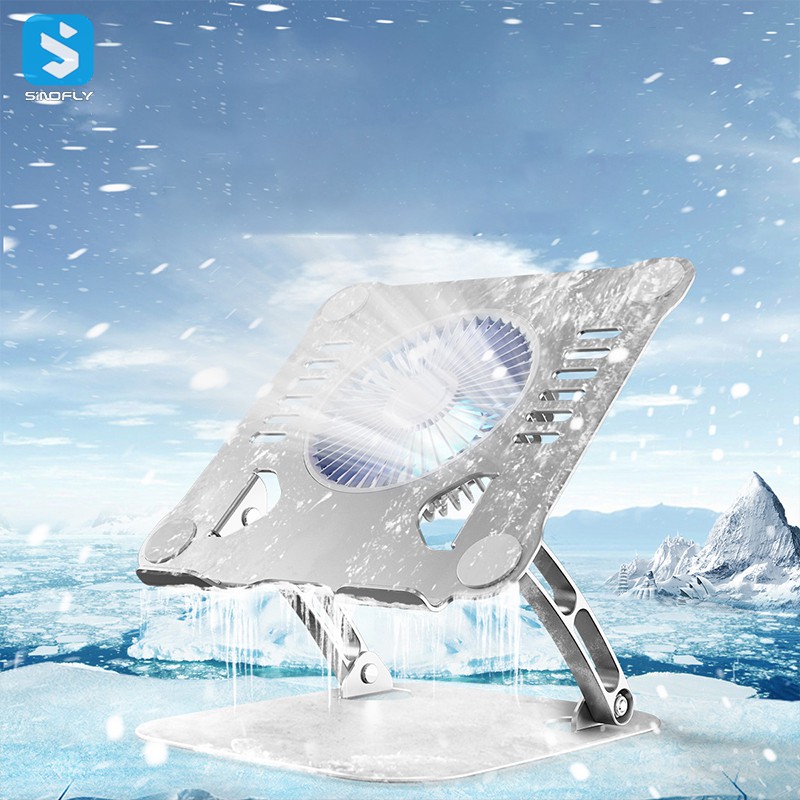 Desktop fan computer stand